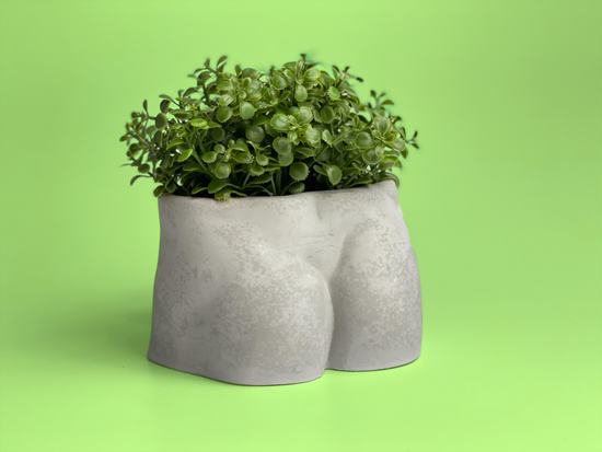 4” Planter, Male Body Planter Pot, Concrete Body Vase – AURA 8 HOME