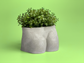 4” Planter, Male Body Planter Pot, Concrete Body Vase – AURA 8 HOME