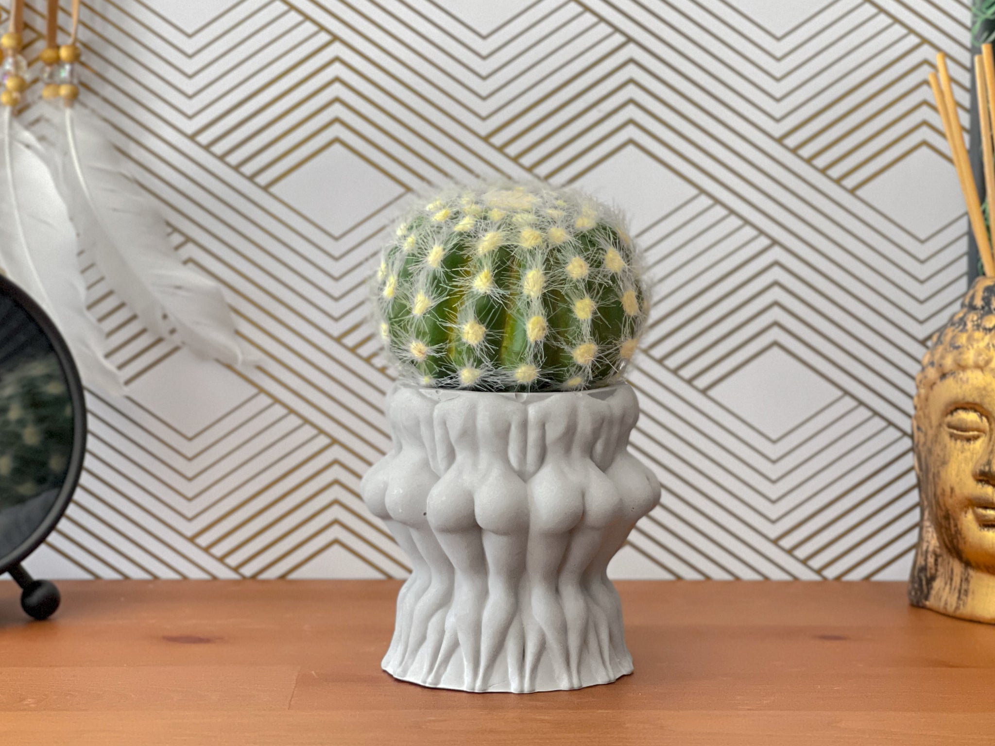 Nude Woman Body Flower Pot Planter Pot Succulent Planter Modern decor ...